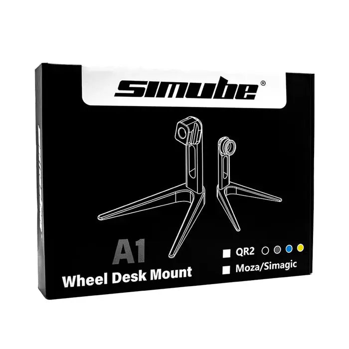 A1 Wheel Desk Mount For QR2, Moza/Simagic | GermanSimRacing