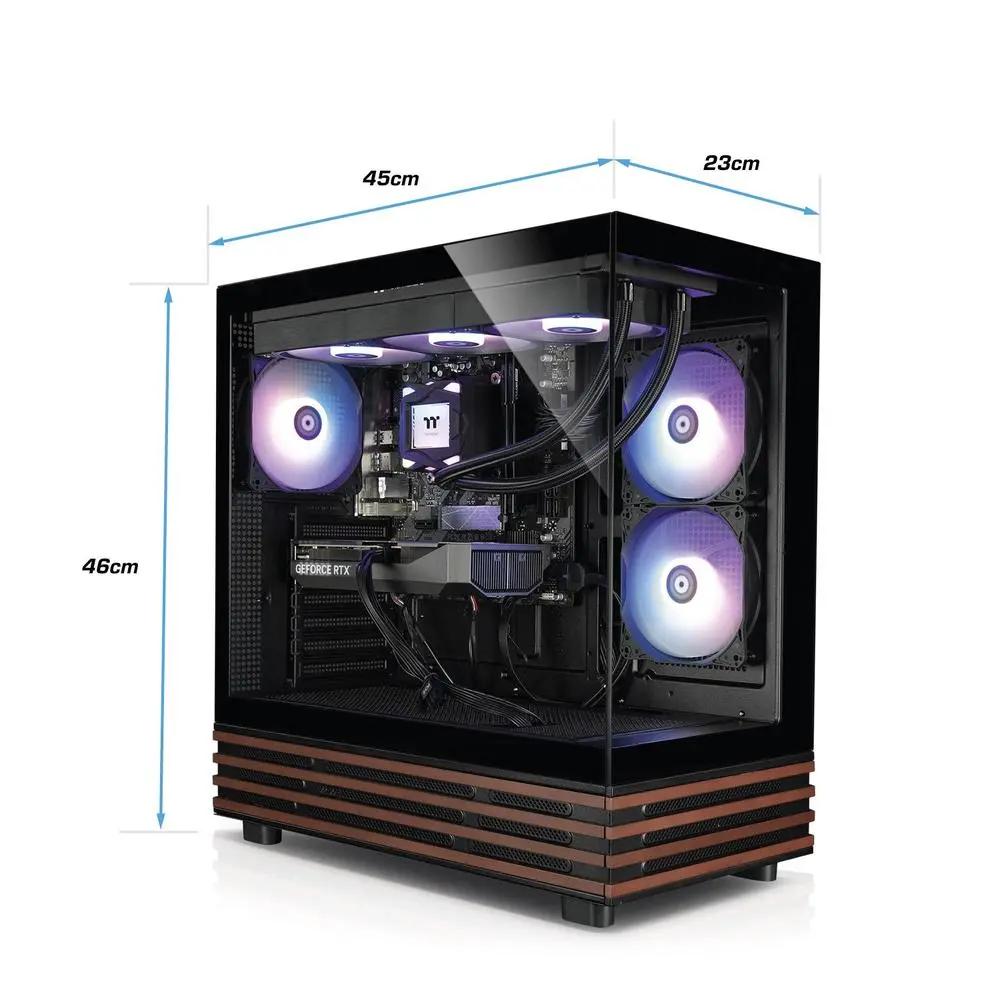 Blue Treant 5060Ti Black LCGS Gaming PC | GermanSimRacing